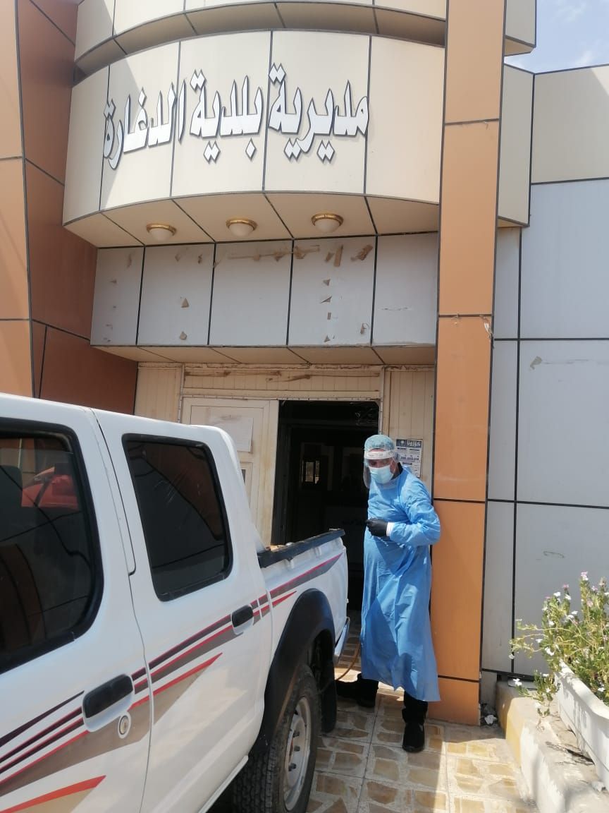 مستمرون بحملات التعقيم في الديوانية حتى انقضاء الجائحة